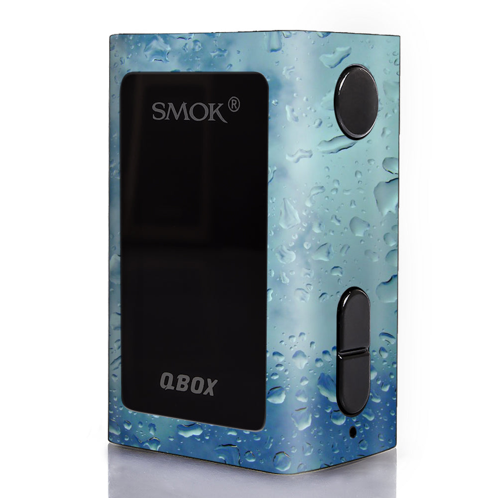 Skins Decals for Smok QBox 50W Kit Vape / Raindrops – itsaskin.com