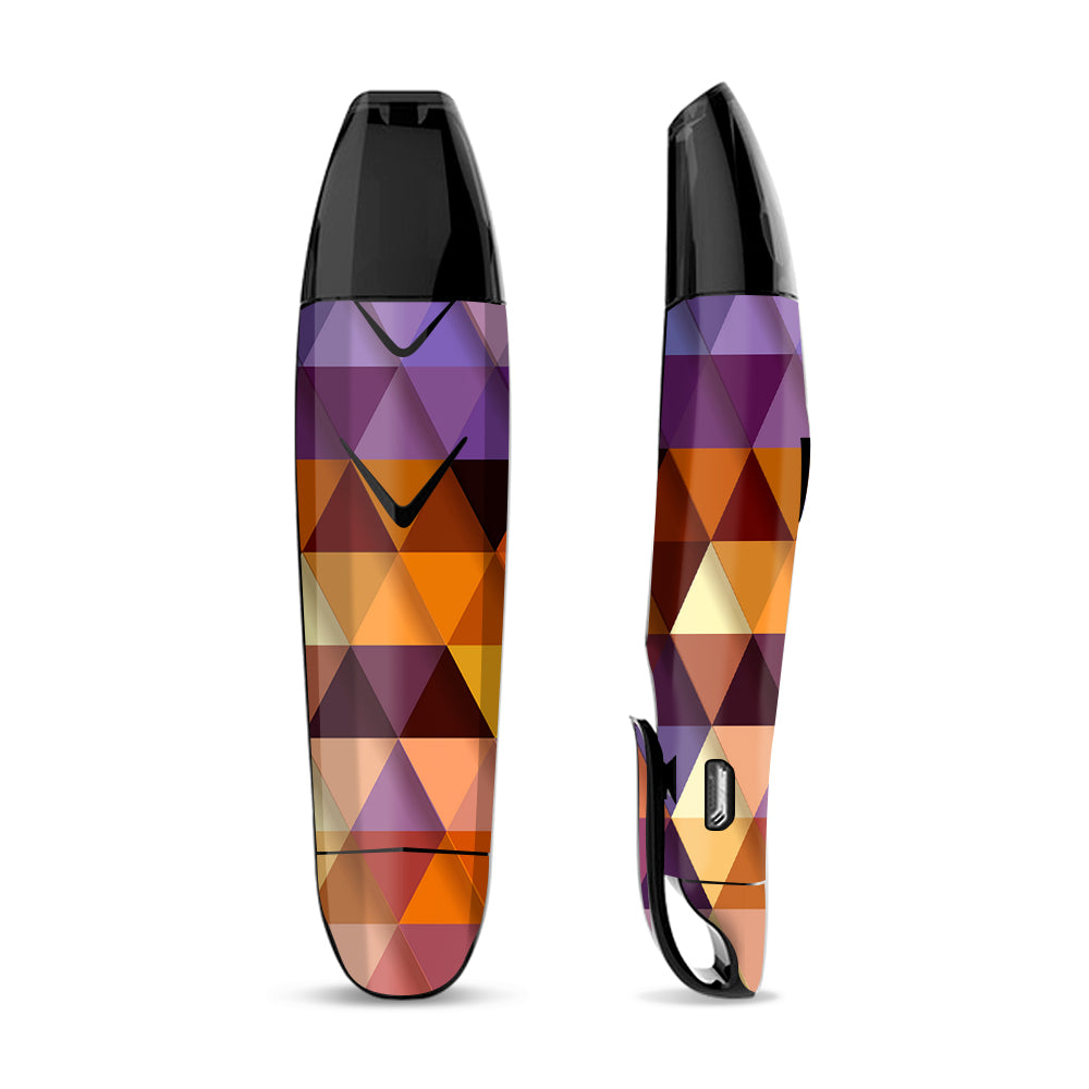Skin Decal Vinyl Wrap for Suorin Vagon Vape / Triangles Pattern ...