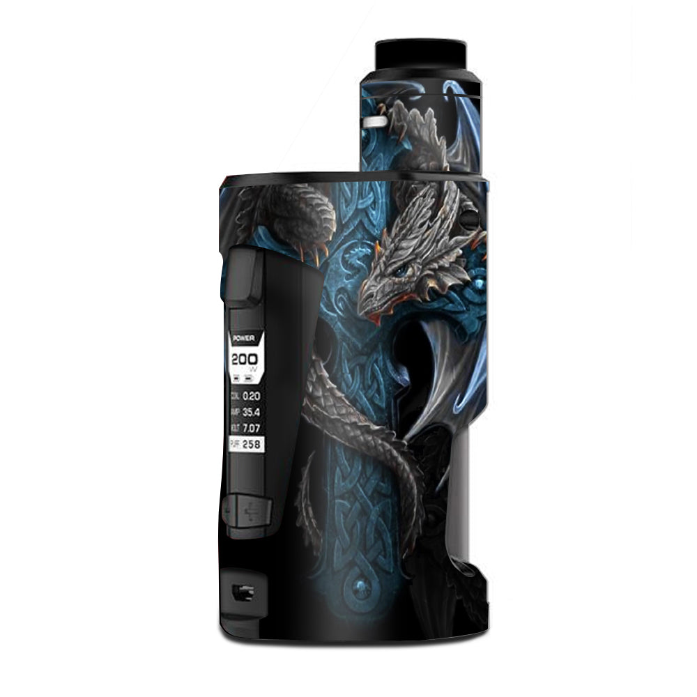 Skin Decal Vinyl Wrap for Geekvape GBox Squonk Kit 200W Vape Kit skins ...