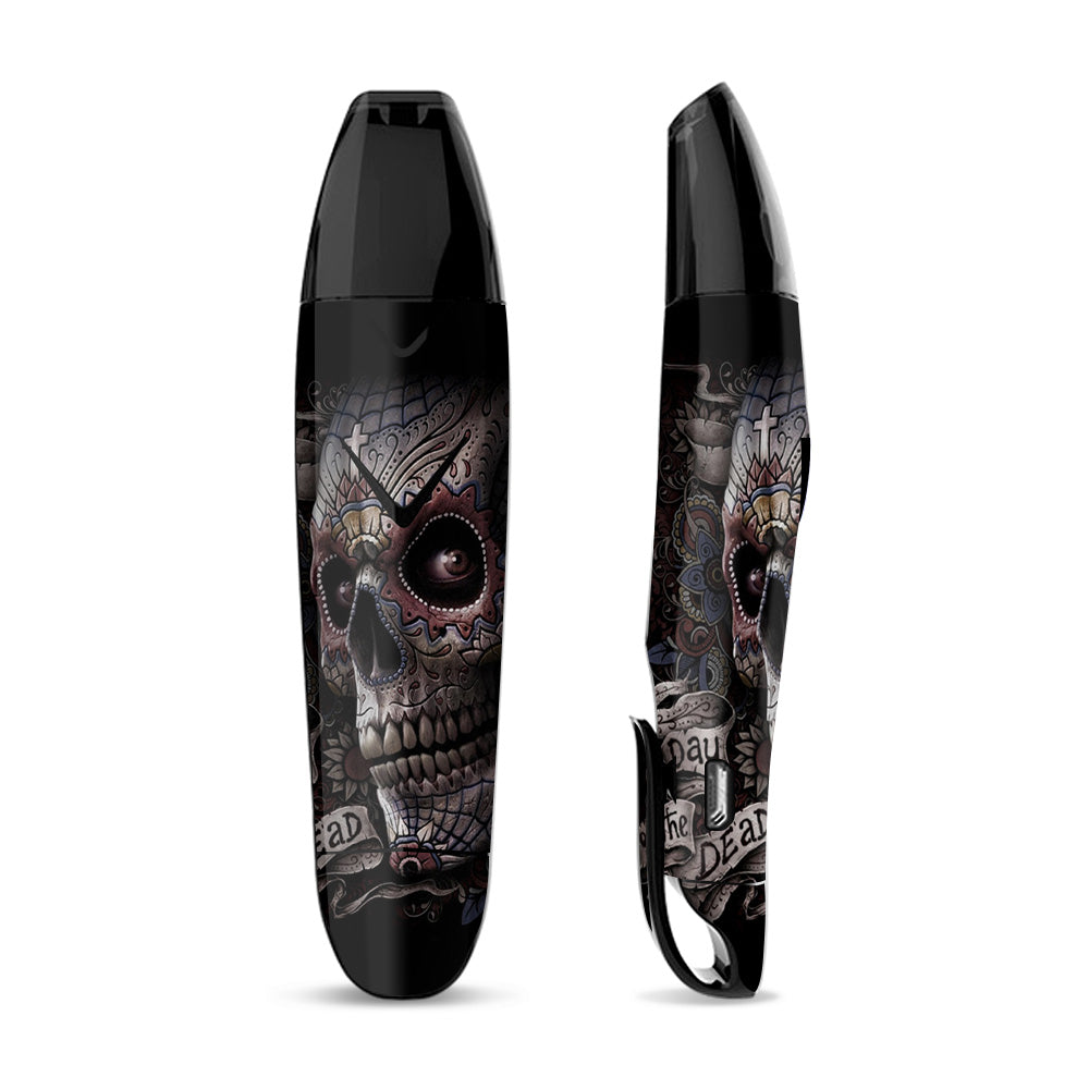Skin Decal Vinyl Wrap for Suorin Vagon Vape / Day of the Dead Skull ...