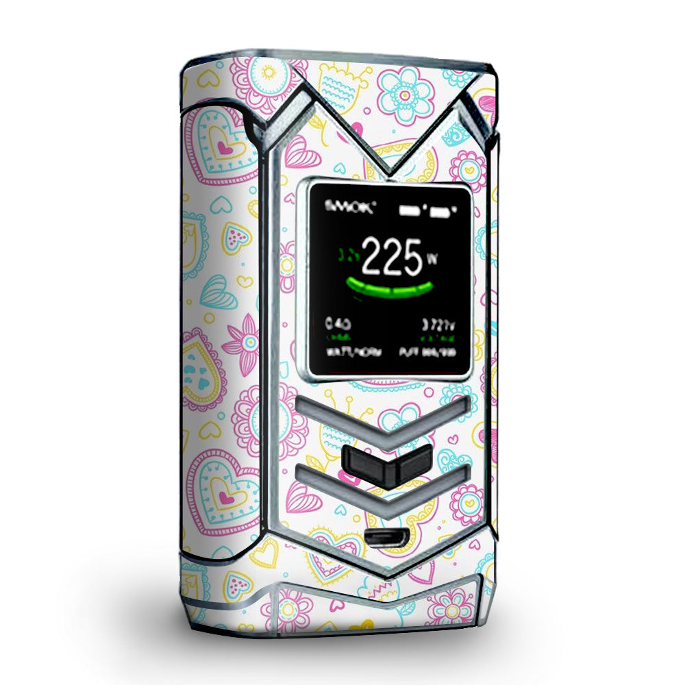 Skin Decal Vinyl Wrap for Smok Veneno 225W TC Vape skins stickers cover ...