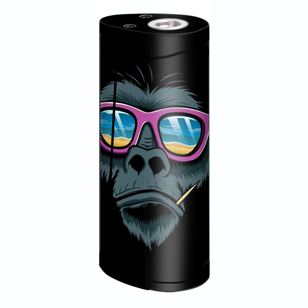 Skin Decal for Smok Priv V8 60w Vape / Chimp toothpick sunglasses ...