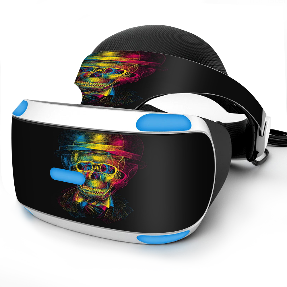 Skeleton In Derby Hat | Skin For Sony Playstation VR – itsaskin.com