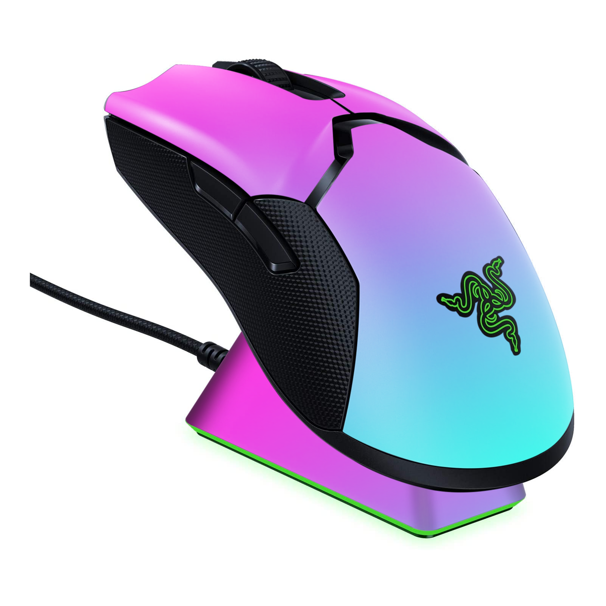 Hombre Pink Purple Teal Gradient | Skin For Razer Viper Ultimate ...
