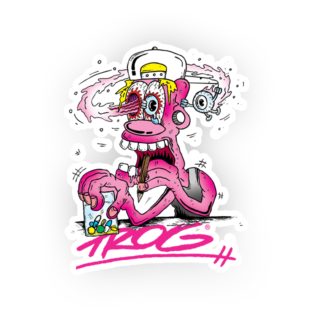 TROG Paranoid Medical Decal – itsaskin.com