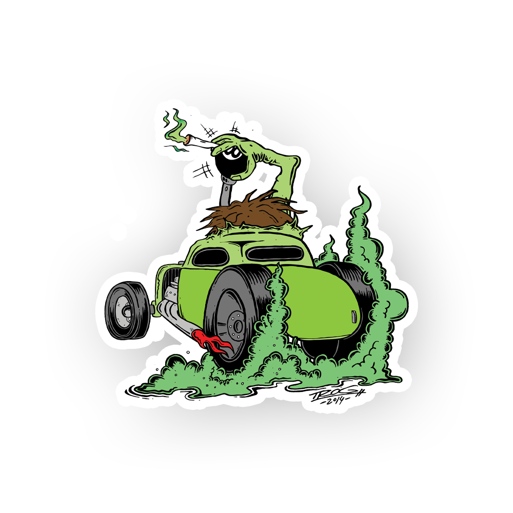 TROG Grindin Eights Decal – itsaskin.com