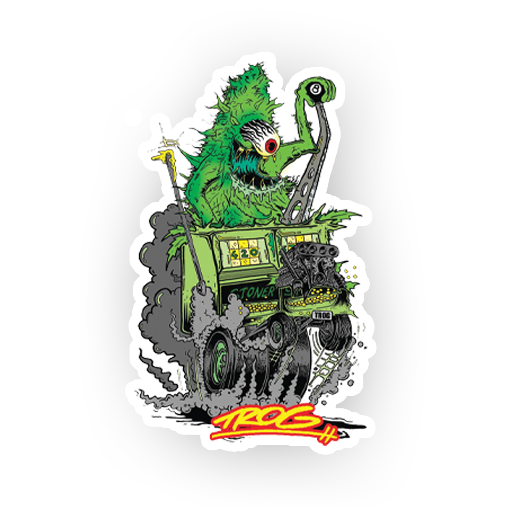 TROG Nug Monster Decal – itsaskin.com